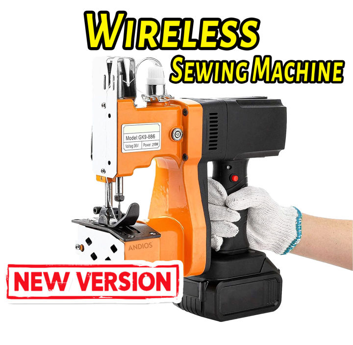 Industrial Sewing Machine Rice Bag Handheld Mesin Jahit Industri Beg ...