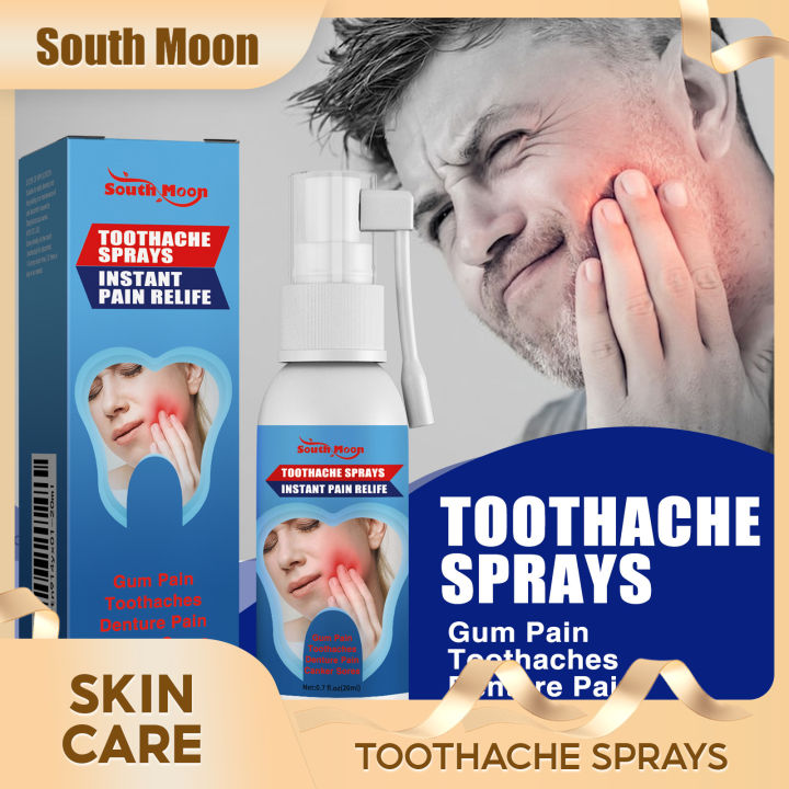 South Moon Toothache Pain Relief Spray Toothache Sprays Instant Teeth ...