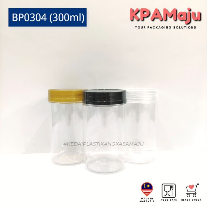 Balang BP0304 (300ml) + Stopper Kedap Udara - Balang Sambal, Balang ...