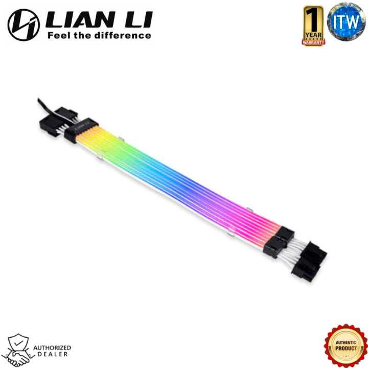 Itw | LIAN LI Strimer Plus 8-Pin Addressable RGB LED Extension Cable ...