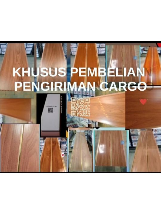 plafon pvc serat kayu | pvc plafon | plafon pvc kayu (link cargo ...
