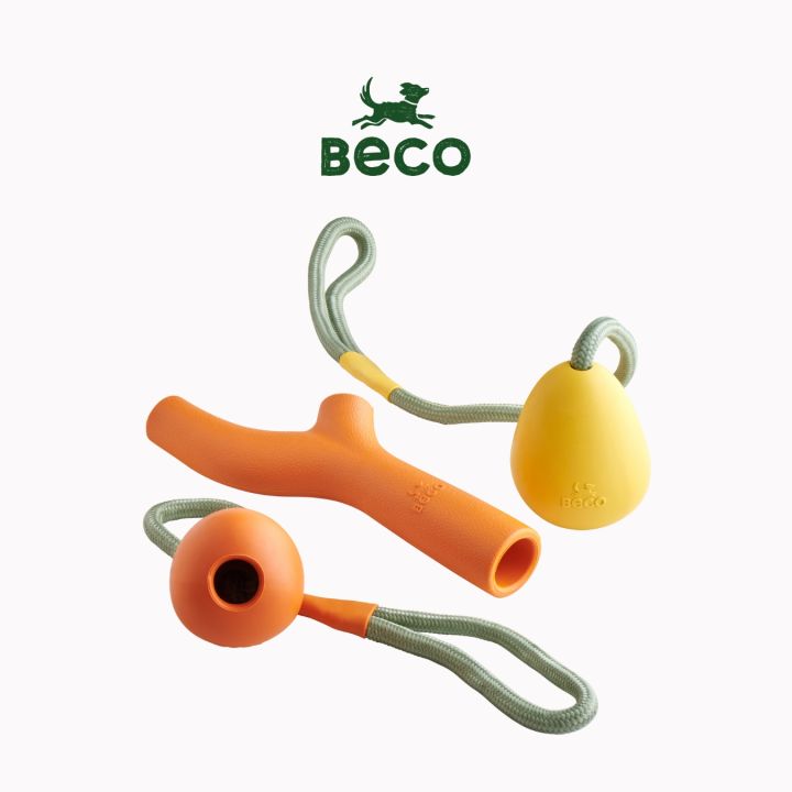 [SG Seller] Beco Natural Rubber Slinger Pebble & Super Stick Dog Toy ...