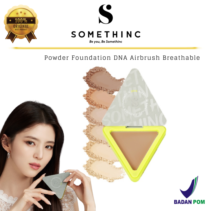 SOMETHINC DNA Airbrush Breathable Powder Foundation | Lazada Indonesia