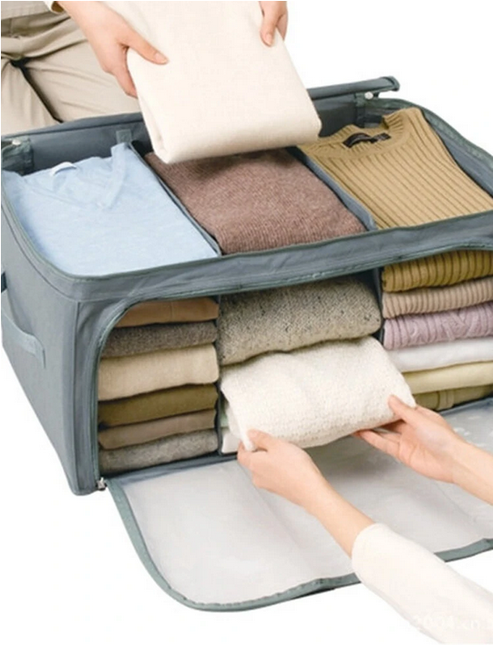 Easy Shop Foldable Window Clothes Cloth Storage Organizer Bag Box ...