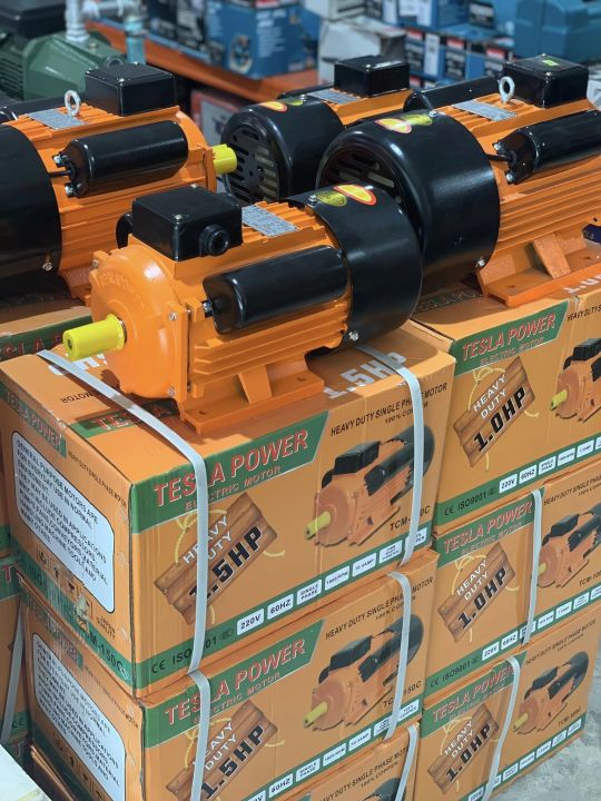 TESLA Single Phase Induction Electric Motor 1 HP to 5 HP Japan Quality ...