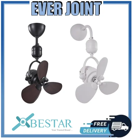 BESTAR Duo Hagar [16"Inch] DC Motor Corner Fan || Wall Fan | Lazada ...