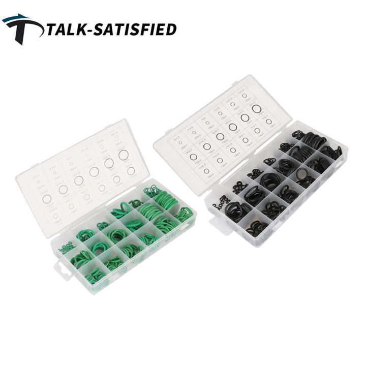 7 Types O-Ring Assortment Kit NBR Rubber Washer Gaskets Sealing O Rings ...