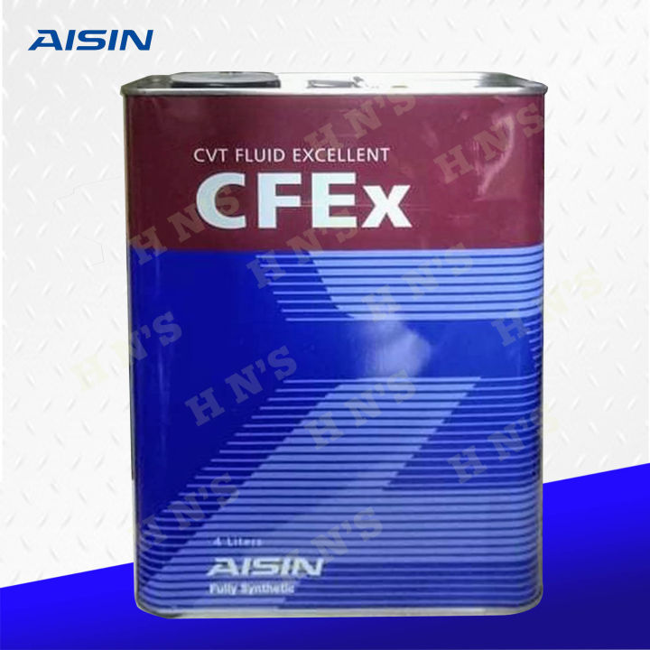 AISIN Fully Synthetic CFEx CVT Fluid 4L ( CVTF-J4 / CVT Green / Lineartronics High Torque (HT ...