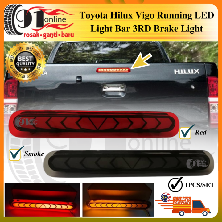 TOYOTA HILUX VIGO RUNNING LED BRAKE LIGHT BAR 3RD 4X4 | Lazada