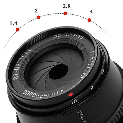 TTArtisan 35mm f1.4 Large Aperture MF Lens for M43 Olympus Panasonic ...