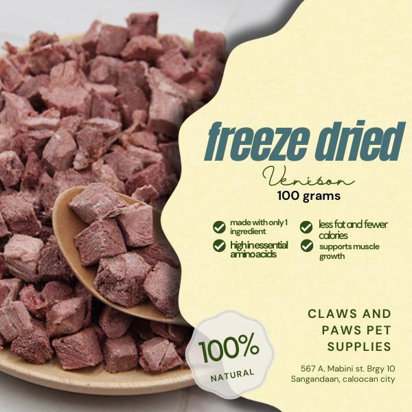 FREEZE DRIED venison 100g | Lazada PH