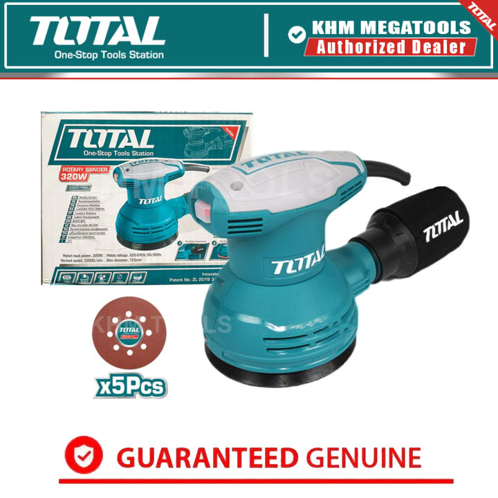Total TF2031256 Rotary Sander •khm megatools• | Lazada PH
