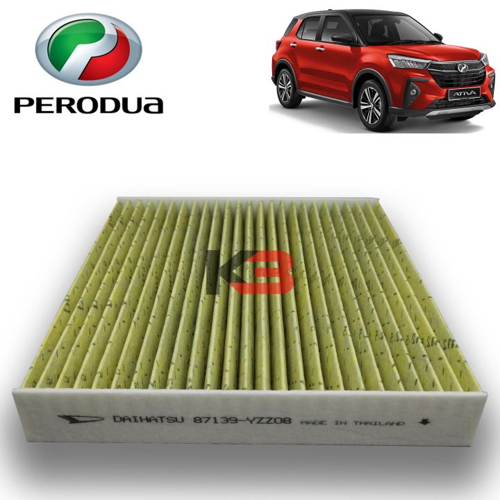 PERODUA ATIVA 1.0T ( PM2.5 CARBON ) CABIN AIRCOND FILTER | Lazada