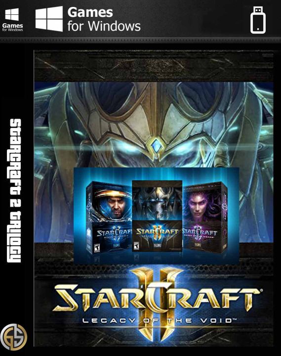 StarCraft 2 Trilogy PC Game Offline Compatible with Windows Laptop and ...