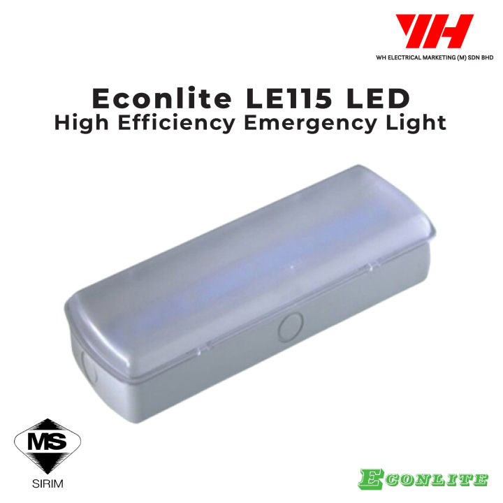 Econlite LE115 LED High Efficiency Emergency Light | Lazada