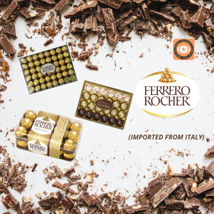 Ferrero Rocher T30 375gm (30pcs) / T16 200gm (16pcs) /Collection T15(15 ...