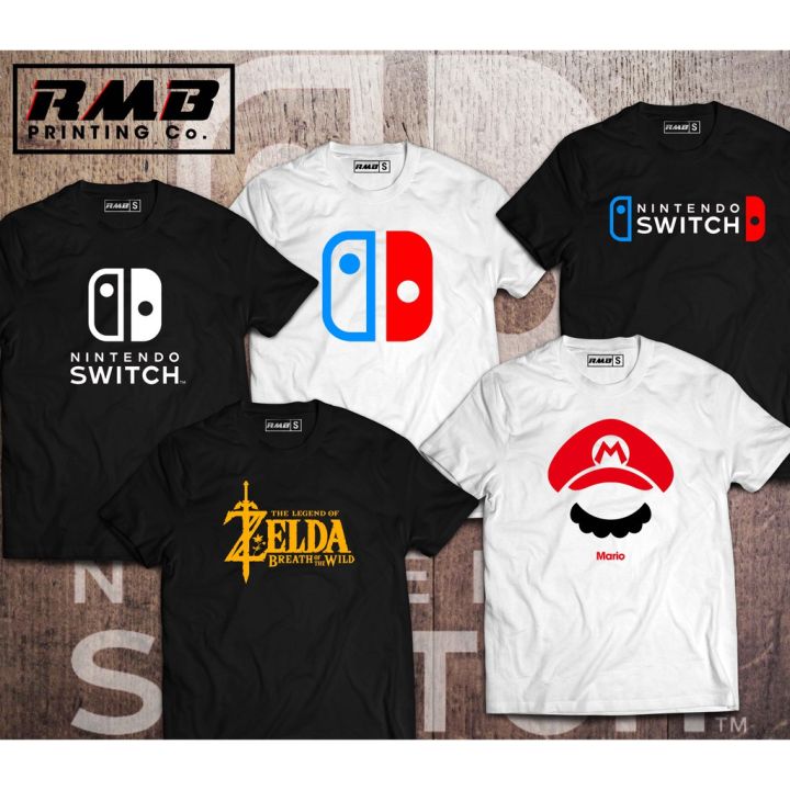 NINTENDO SWITCH & GAMES INSPIRED SHIRTS | Lazada PH