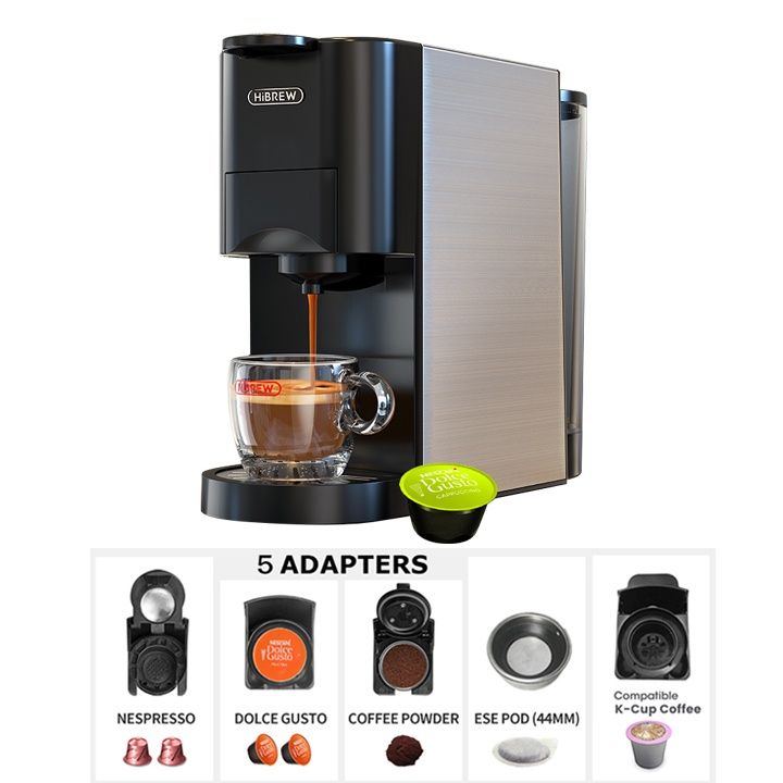 HiBREW 5 in 1 multiple Espresso Coffee Machine machine Espresso Maker ...