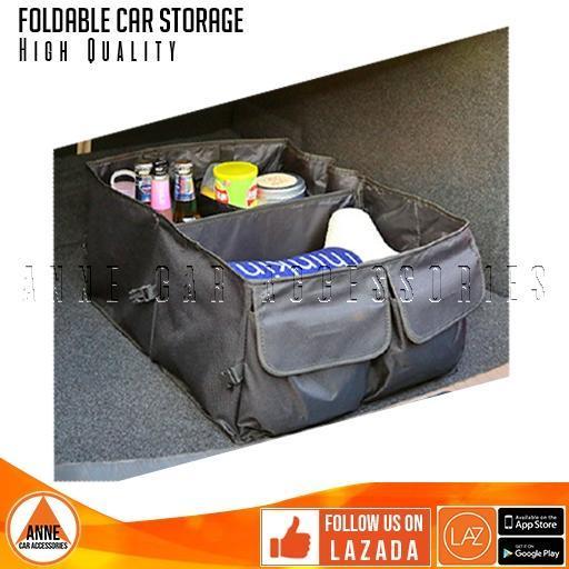 Heavy Duty Foldable Storage Car Boot Tidy Organizer Back Seat Organizer ...