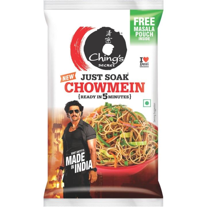 Chings Just Soak Chowmein | Ready in 5 Minutes | Chowmein Noodles with ...