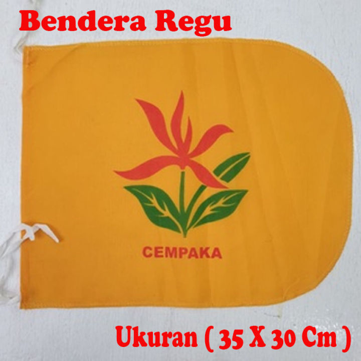 BENDERA REGU PENGGALANG PUTRI / PRAMUKA PENGGALANG 35 X 30 CM | Lazada ...
