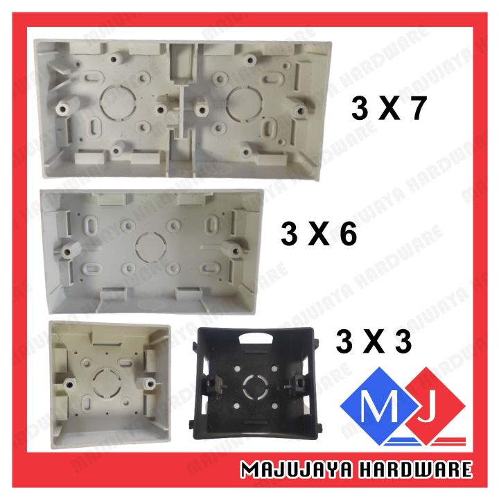 PVC Nut Box Electrical Box Switch Base Switch Box Socket Surface ...