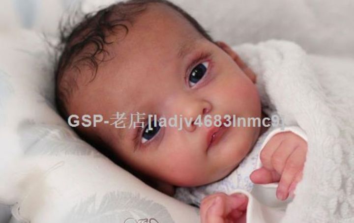 NPK 19Inch Reborn Doll Kit Ana soft touch newborn Baby unfinished doll ...