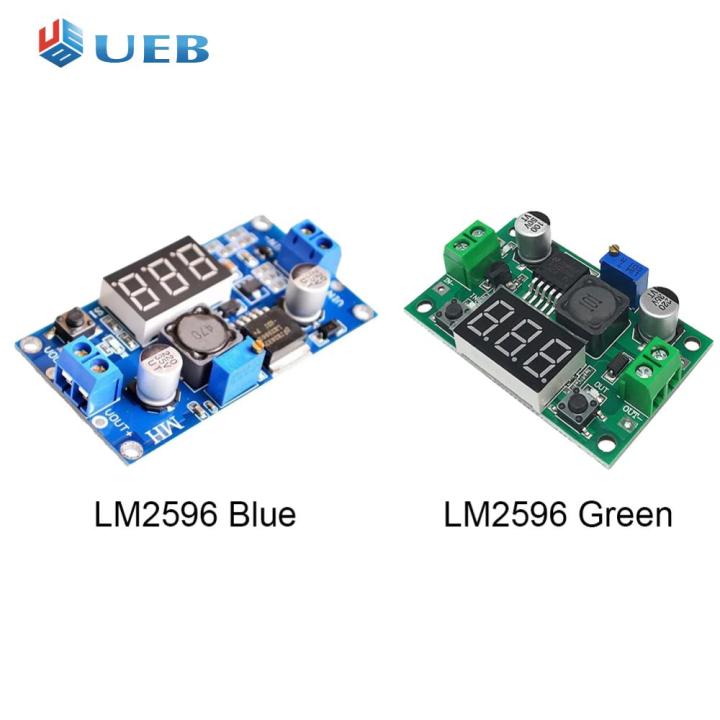 LM2596 DC-DC Buck Adjustable Regulator Module 3A DC DC Step Down Converter Voltage Regulator ...
