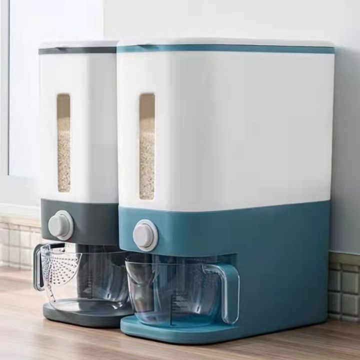 8 kg Rice Dispenser and Storage with Measuring cup Heavy Duty | Lazada PH