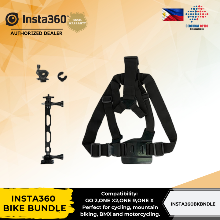 INSTA360 BIKE BUNDLE (Helmet Flat Adhesive Mount (including extension ...