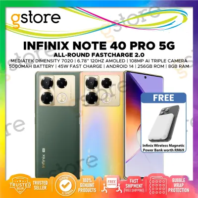 Infinix Note 40 Pro 5G Price in Malaysia & Specs - RM847 | TechNave