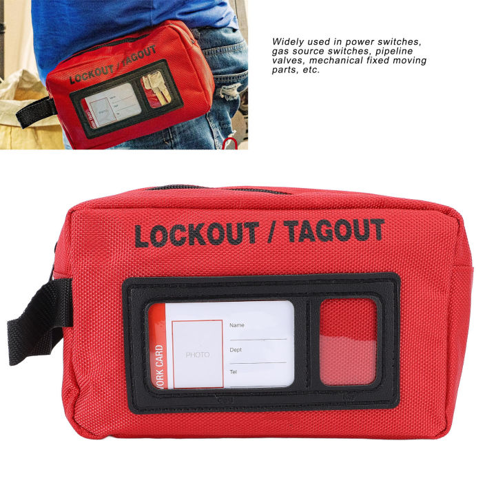 Lockout Tagout Kit Impact Resistant Anti Tampering Electrical Safety ...