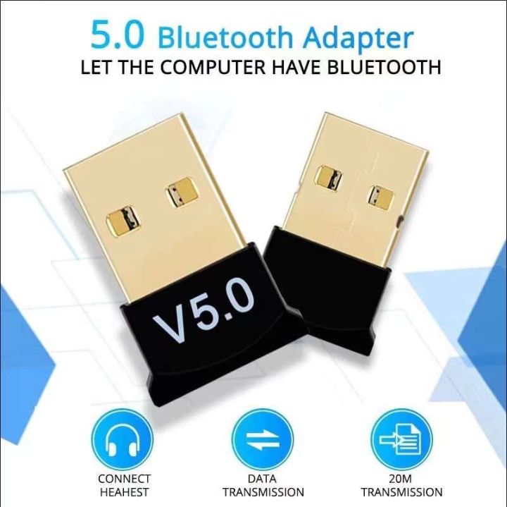 CTMALL Wireless USB 5.0 Bluetooth Dongle Adapter V5.0 CSR Receiver HOT ...