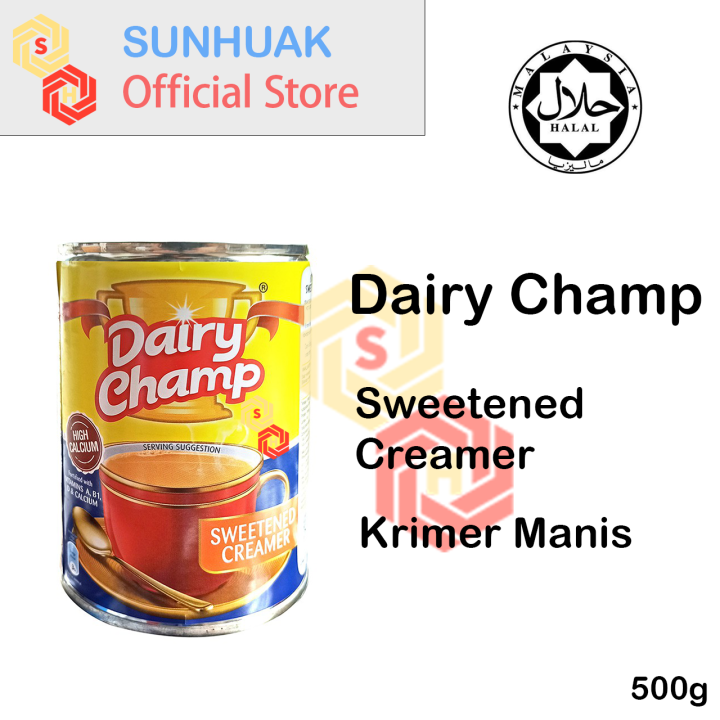 DAIRY CHAMP KRIMER MANIS Sweetened Creamer 500g | Lazada
