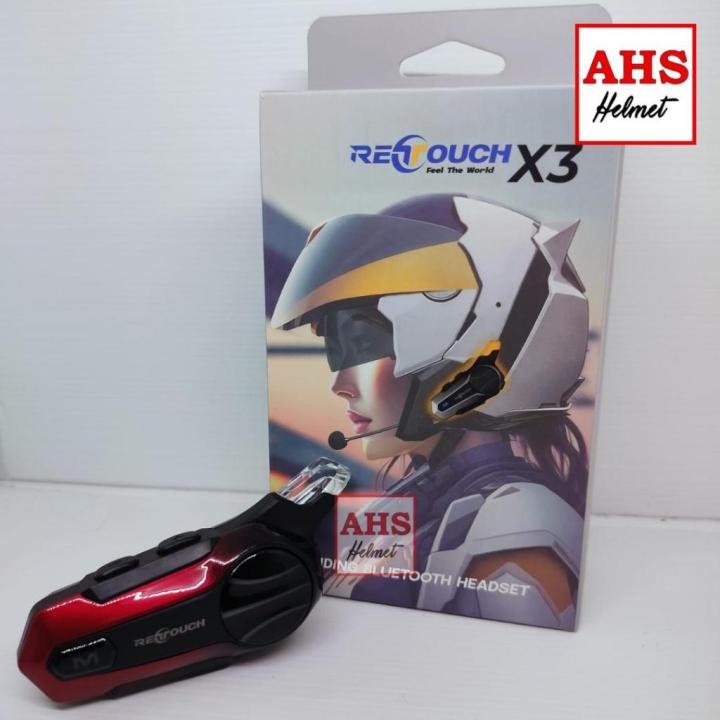 INTERCOM X3 RETOUCH BLUETOOTH | INTERCOM HELM | Lazada Indonesia