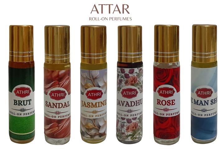 ATHRI Attar (Unisex) - 100% Perfume Oil - 8ml - Roll-On | Lazada Singapore