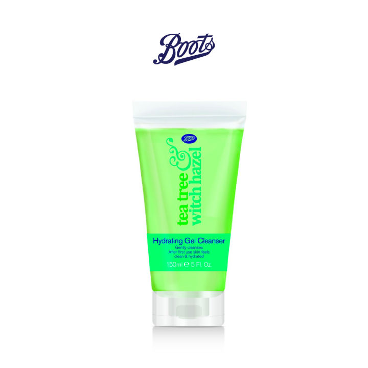 Boots Tea Tree & Witch Hazel Hydryting Cleaser 150ML บู๊ทส์ ที ทรี ...