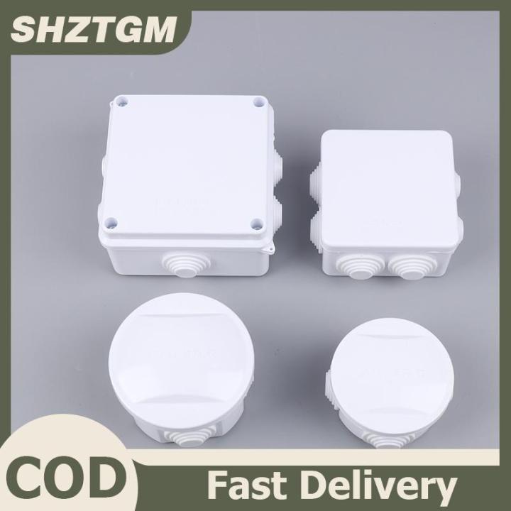 SHZTGMWhite Connection Cable Branch DIY Waterproof IP65 Power Case ...
