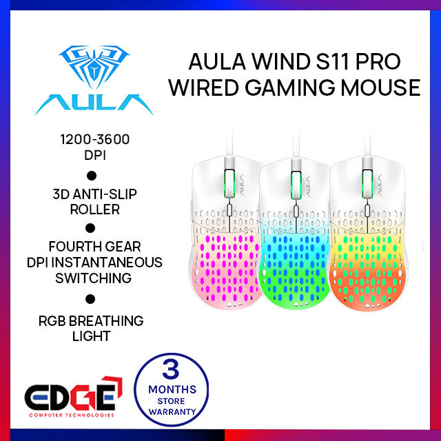 AULA Wind S11 Pro Wired Gaming Mouse | Lazada PH
