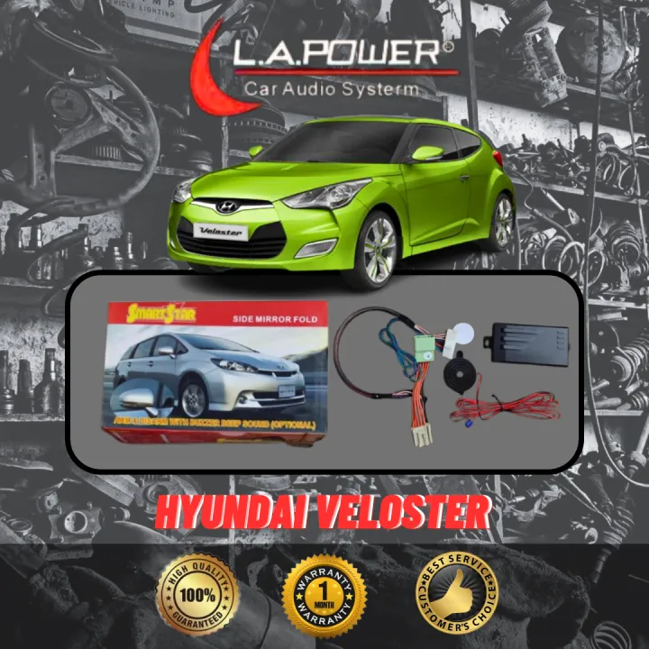 HYUNDAI VELOSTER 2012-2018 SIDE MIRROR AUTO FLIP FOLDING FOLD ...