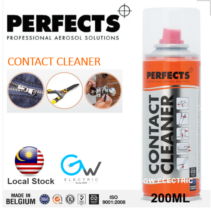 Perfects Aerosol Solutions Contact Cleaner (Oil Based) Aerosol Spray ...