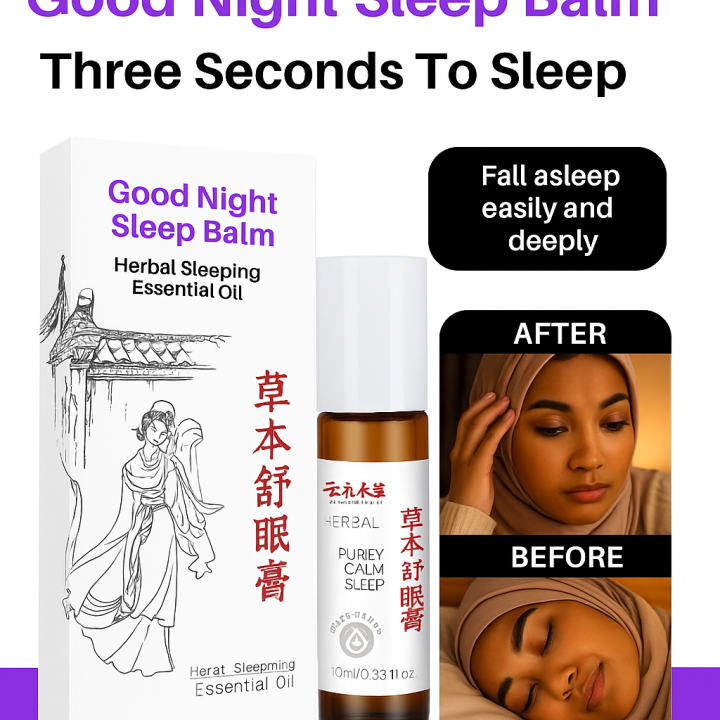 3 Second Sleep Herbal Cream Natural Extracts Soothe Nervous System For ...