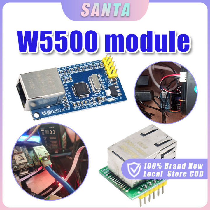 Smart Electronics W5500 Ethernet Network Module Tcp Ip 51 Stm32 Microcontroller Program Lazada Ph