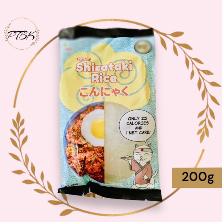 Konjac shirataki rice/pasta/noodles 200g | Lazada PH