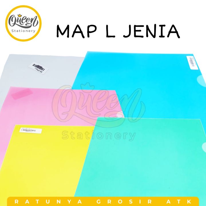 1 PCS MAP L JENIA/STOPMAP MIKA/FILE FOLDER/STOPMAP WARNA | Lazada Indonesia