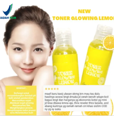 Toner Glowing Lemon 30 ml Toner Lemon 30ml | Lazada Indonesia