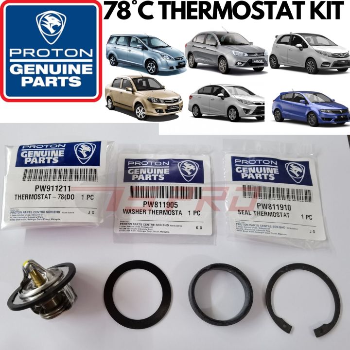 Genuine PW911211 Thermostat Kit Set Washer Clip Oring 78°C Exora Bold ...