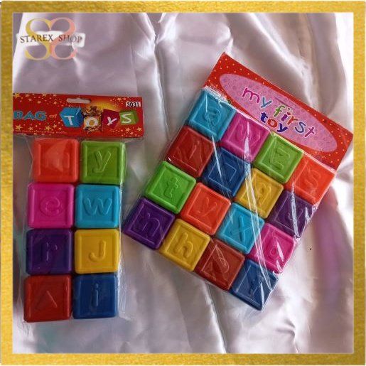 starexshop ABC Alphabet Shapes Colors Blocks Educational Toys for ...