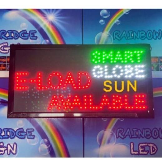 E-LOAD SMART GLOBE SUN AVAILABLE RAINBOW BRIDGE LED SIGNAGE (New-Small ...
