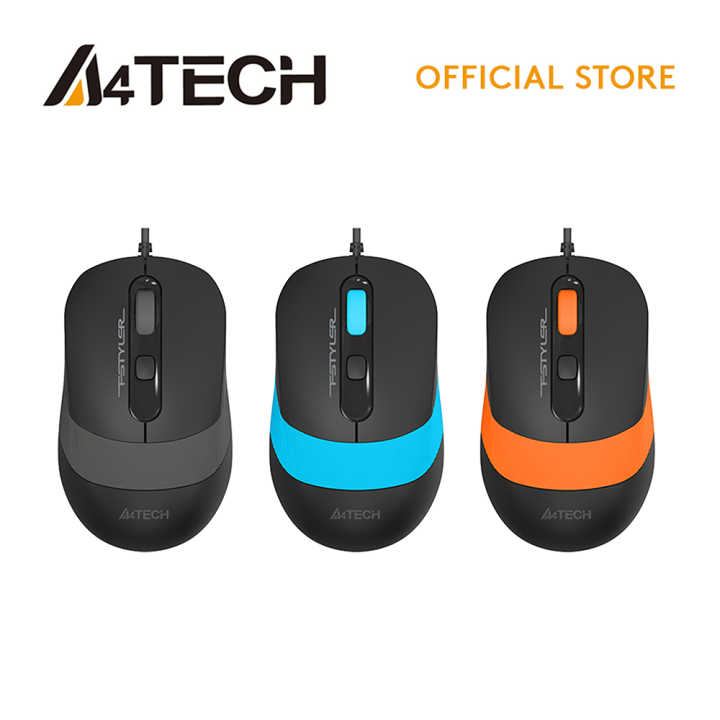 A4Tech FM10 Fstyler, 1600 DPI, Wired Optical Mouse | Lazada PH